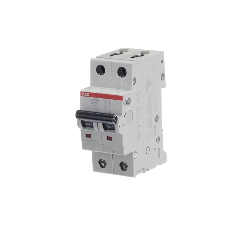 Interruptor termomagnético 2X25A 10/15 KA CURVA C ABB - Dimater
