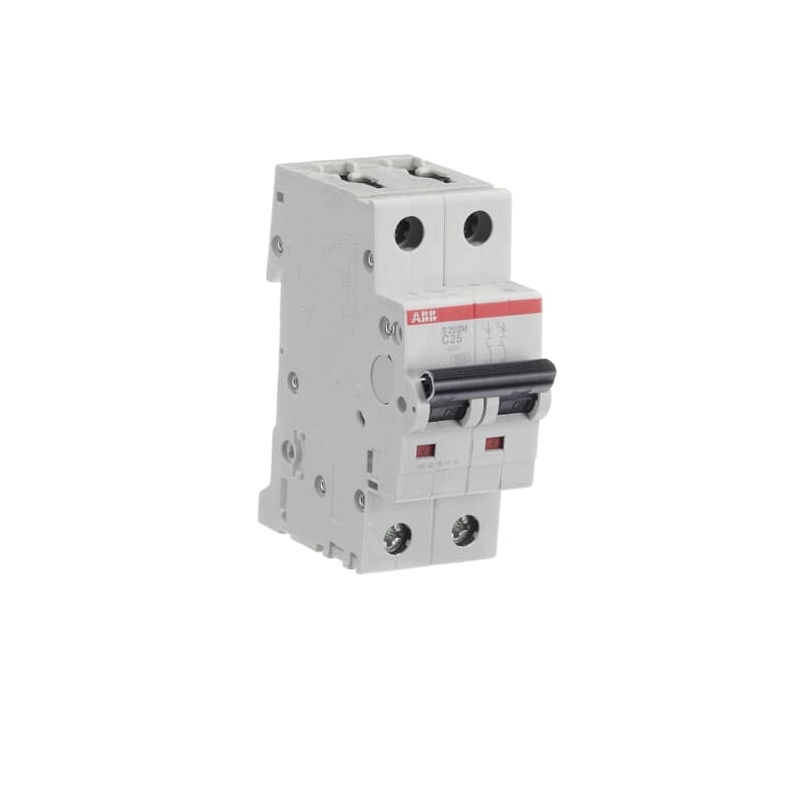 Interruptor termomagnético 2X25A 10/15 KA CURVA C ABB - Dimater