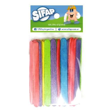 Palitos De Helado X 50 Color Ezco | Librería San Pablo