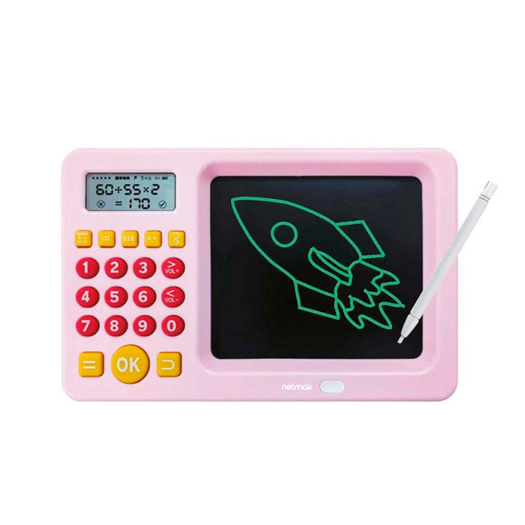 Pizarra Magica Netmak con 4 Juegos Matematicos Rosa Art.NM-PM103-P ...